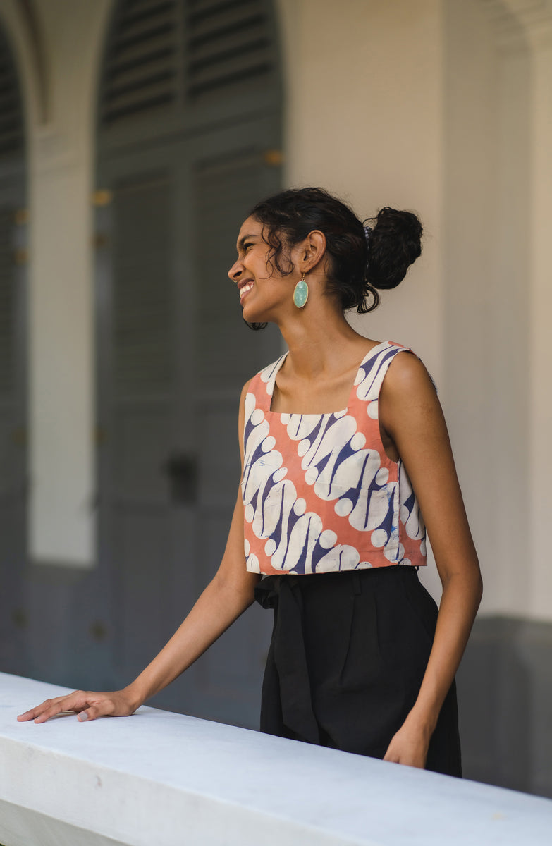 Psyche Box Top in Seafoam – Vespertine